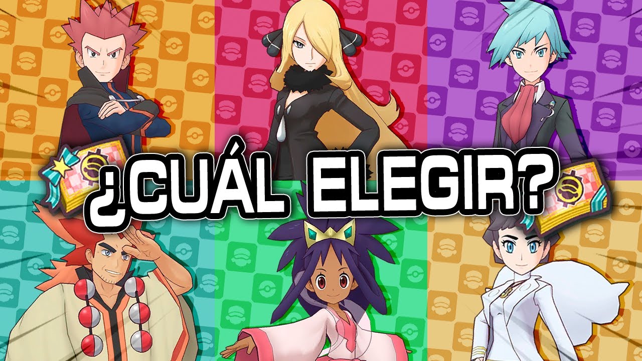 ¿A QUIÉN ELEGIR? 🎟️ BANNERS de CAMPEONES 🎟️ Pokemon Masters EX - YouTube