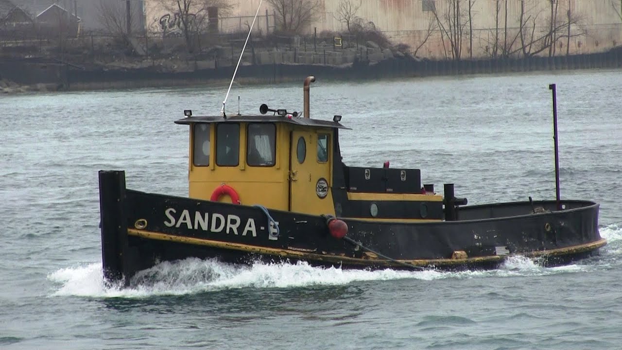 Sandra E Fishing Boat Coming In From Foggy Lake Huron - YouTube