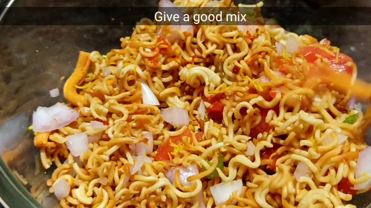 Crunchy Maggi Chat Instant Snack Recipe Evening Snack Under 10 Mins crunchy-maggi-chat-instant-snack-recipe-evening-snack-under-10-mins