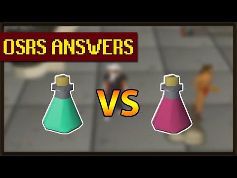 OSRS Answers | Prayer potions or Super restores?