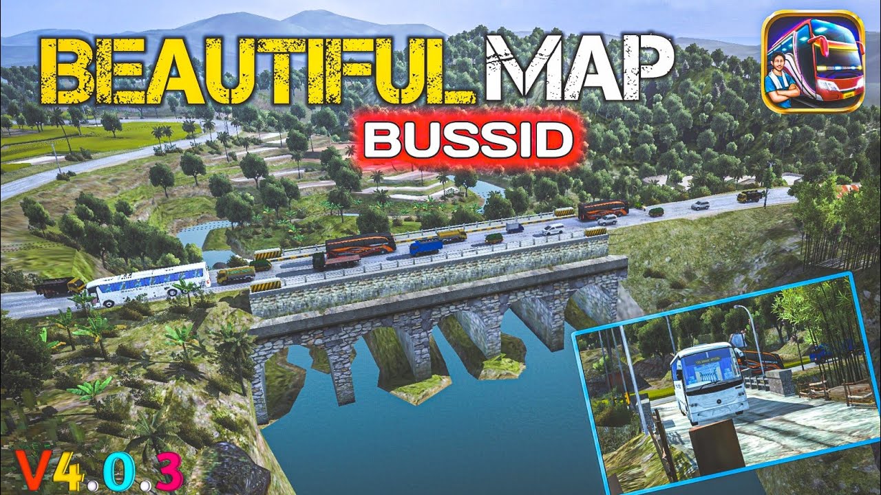 BEAUTIFUL 😍 MAP - FOR BUS SIMULATOR INDONESIA । UPDATE V4.0.3 - YouTube