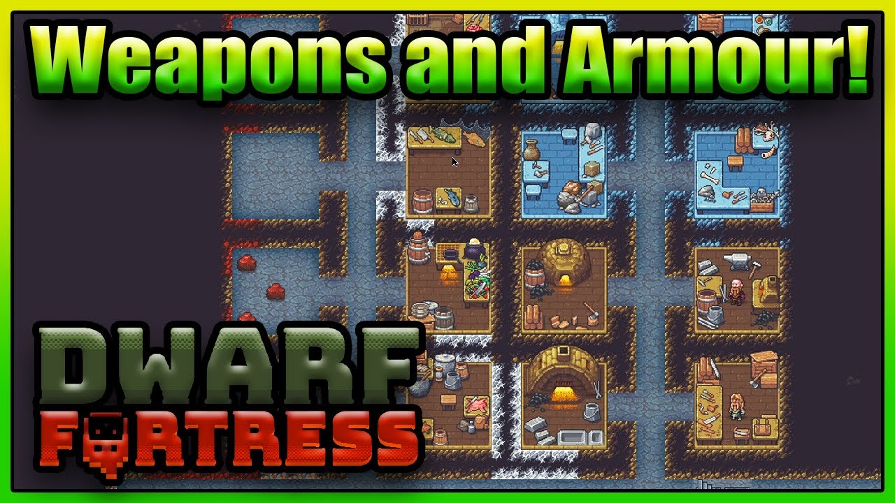 Starting a Military! - Dwarf Fortress - Episode 3 - YouTube
