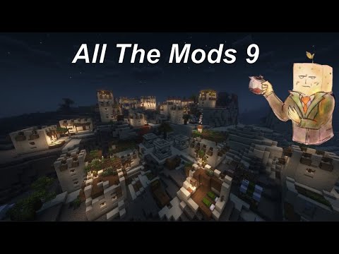 Minecraft All The Mods 9 [EP 27] Auto Harvest Farm - YouTube