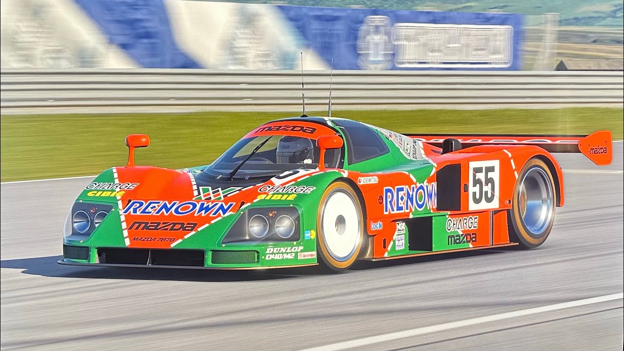 マツダ787B R26B 4ロータロータリーエンジンサウンド！ - YouTube