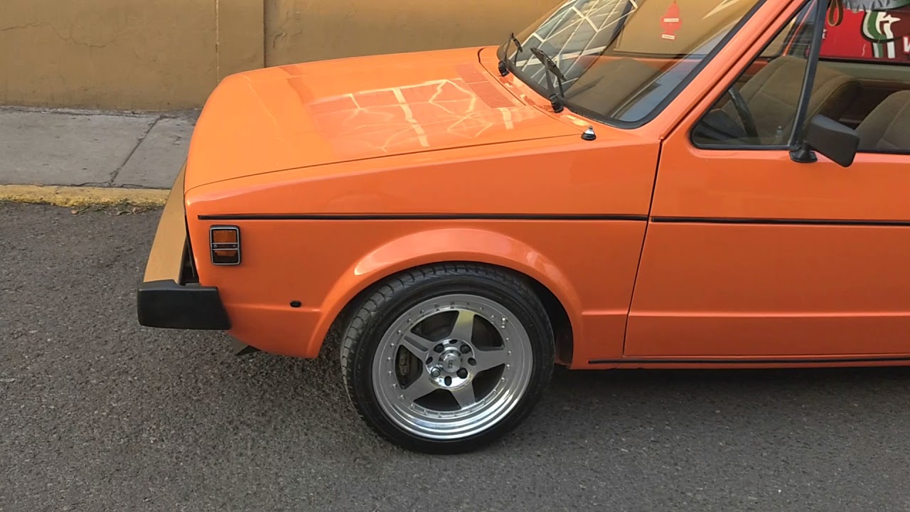 Volkswagen Caribe 1980 Golf mk1 - YouTube