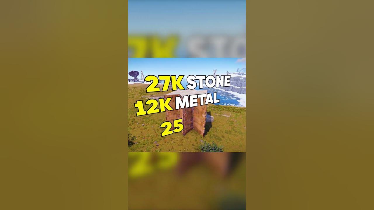 New Meta Base For 2024 In Rust Shorts Shorts Rustbunker Rustbase Rustshorts Youtube