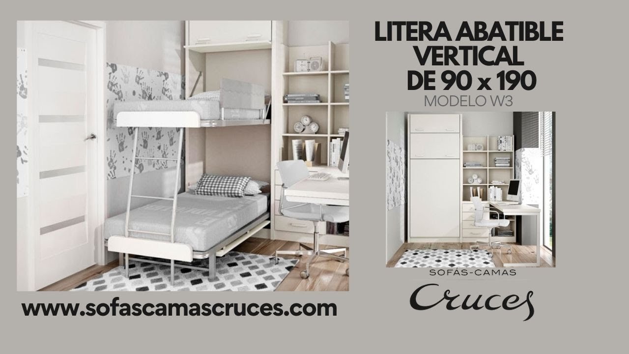 Trucos para Muebles: Litera Litera abatible para que los niños puedan ...