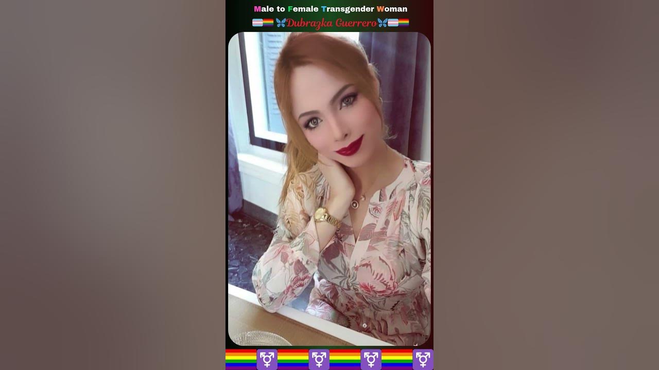 MtF Transgender Beauty - Dubrazka Guerrero #viralvideo #shorts #transgender #mtf #lgbt - YouTube