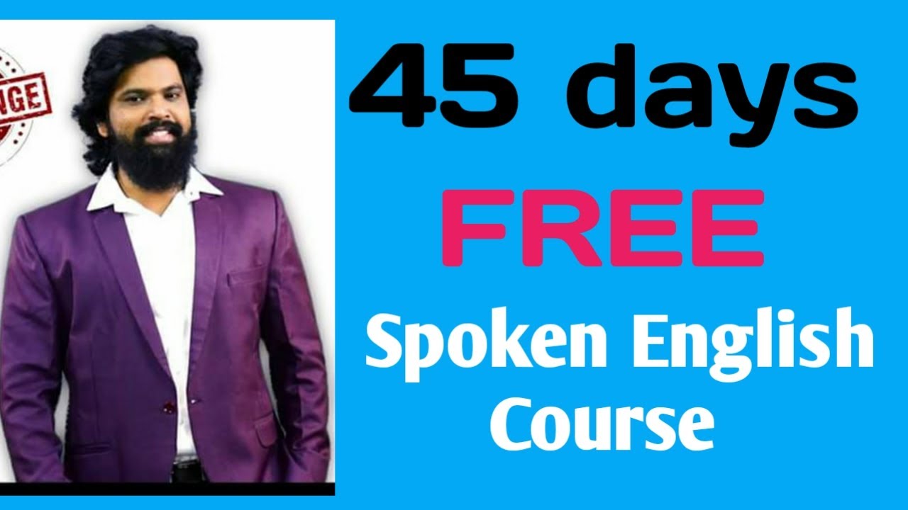 45 Days Of Free Spoken English Course YouTube 45 Days Of Free Spoken English Course YouTube
