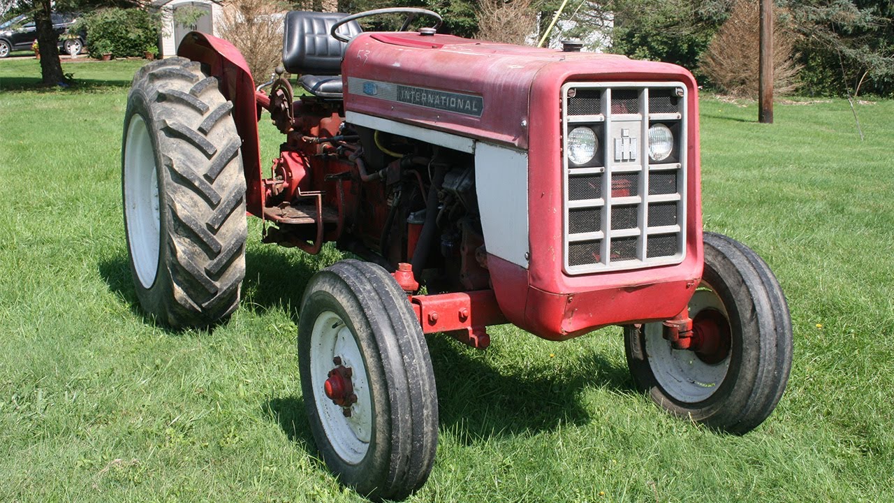 1976 International 364 Tractor 8/2 Speed 2.5L 4-cyl diesel 35HP 4x2 2WD ...