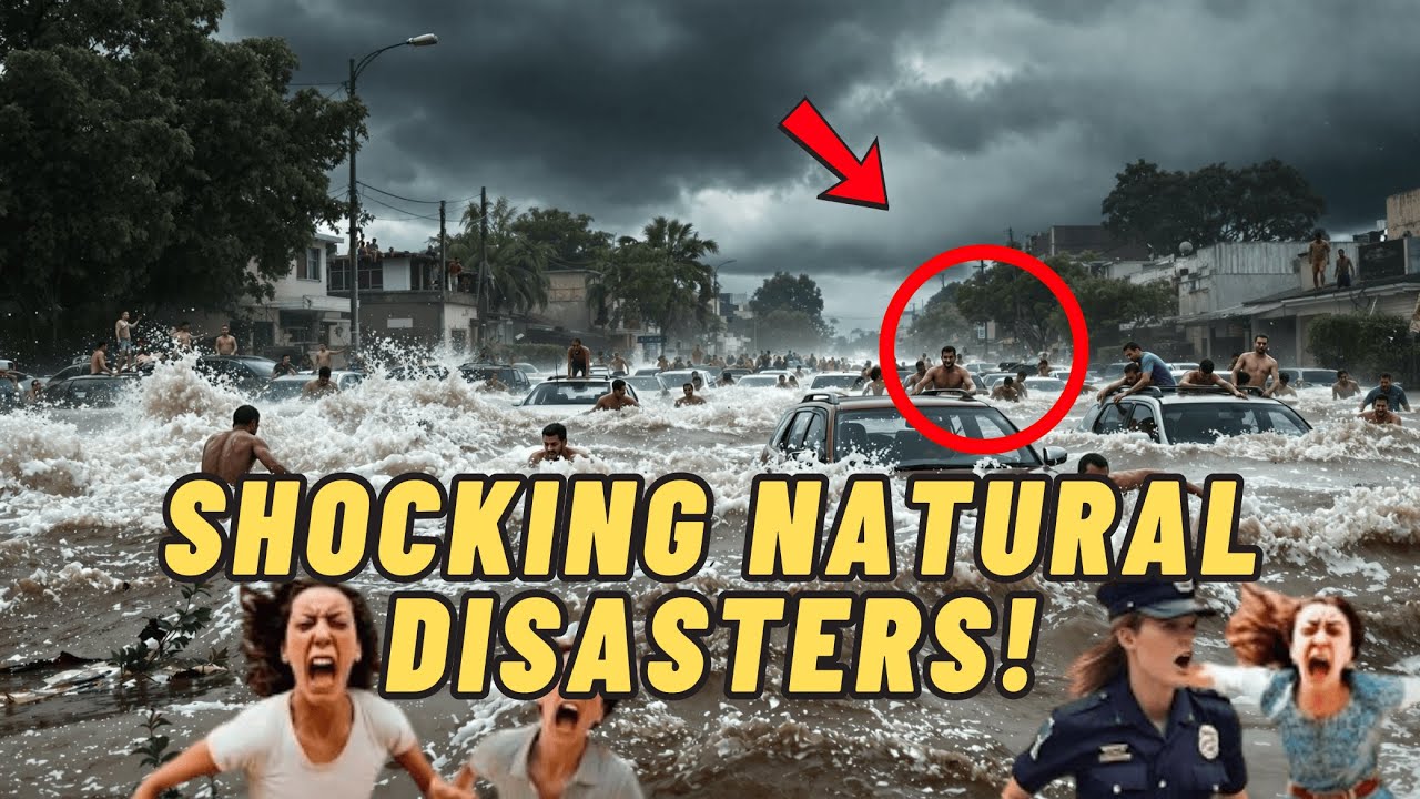 SHOCKING Natural Disasters Caught on Camera! (Floods, Tornadoes ...