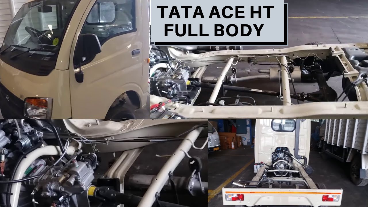 TATA ACE Ht engine with body | Chota hathi | full body Engine review ...