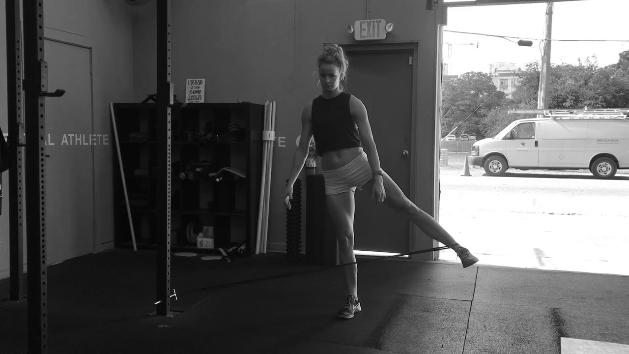 Banded Standing Abduction - YouTube