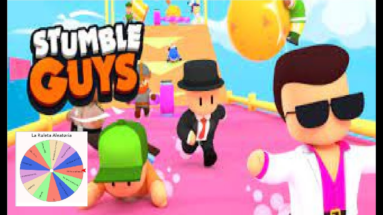 La ruleta de los retos en Stumble Guys - YouTube