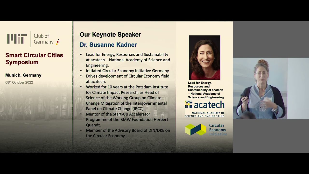 Smart Circular Cities Symposium - Framing the Topic: Relevance of a ...