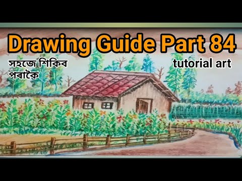drawing guide part 84 // step by step tutorial drawing for biginers ...