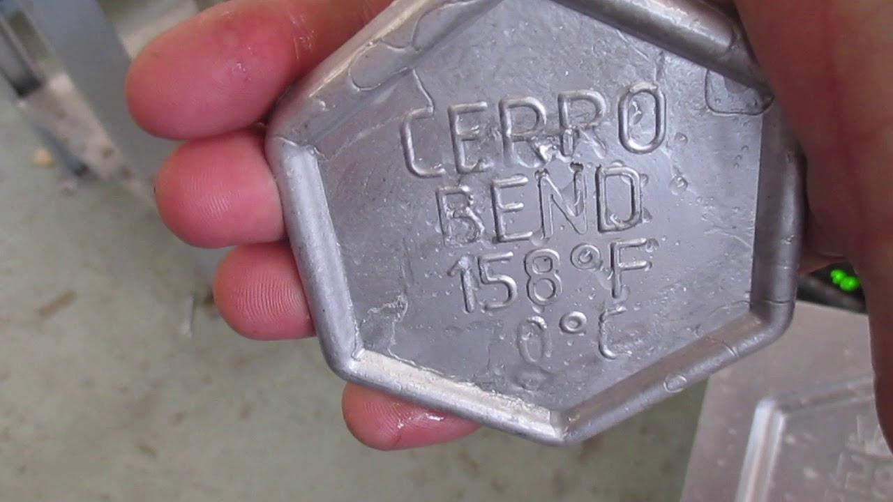 Making an Ingot Mold for CerroBend - YouTube