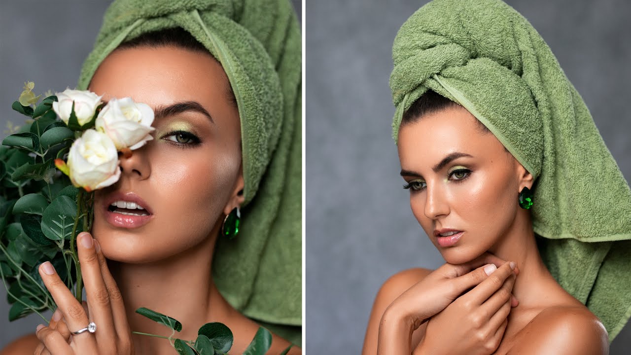 SHOOTING SHALLOW DEPTH PORTRAITS IN THE STUDIO | BTS WALKTHROUGH - YouTube