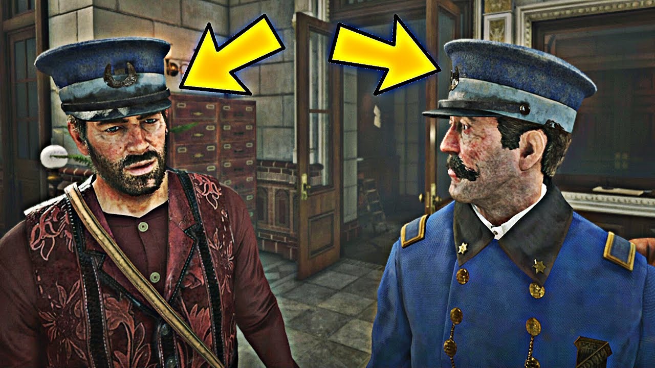 DEVENIR UN POLICIER DANS RED DEAD REDEMPTION 2 - YouTube
