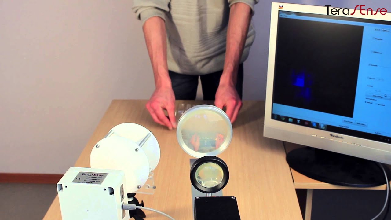 Terahertz body scanner - YouTube