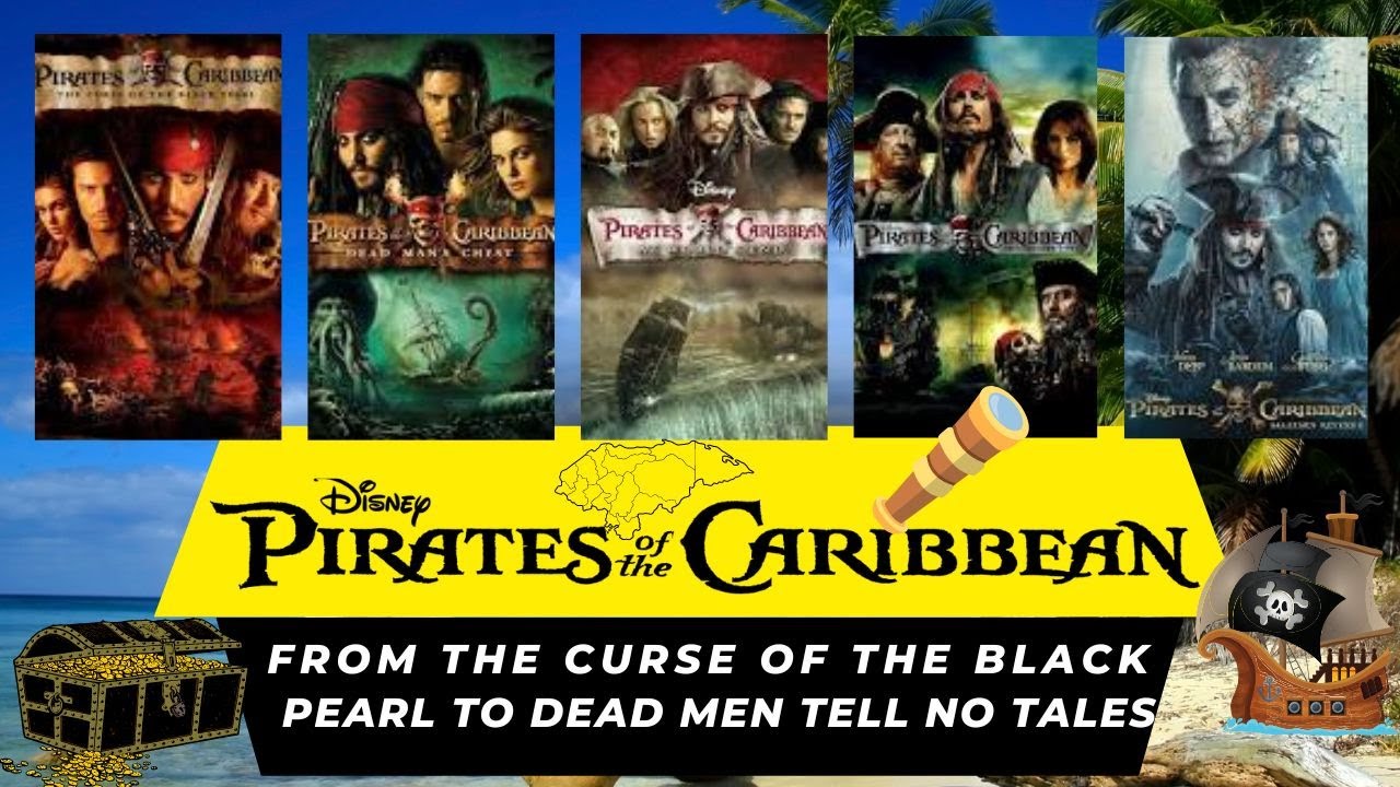 Pirates of the Caribbean in Order: From The Curse of the Black Pearl to ...