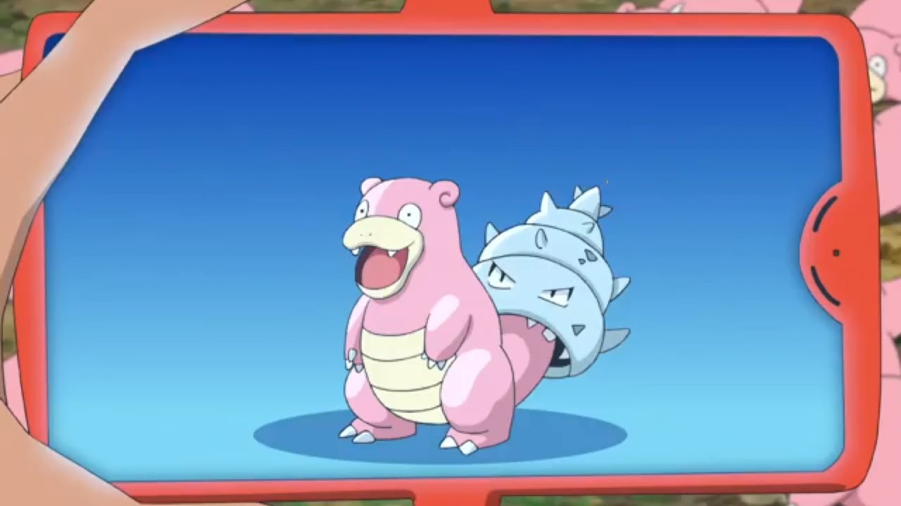 Pokemon Journeys Slowking Pokedex Data - YouTube