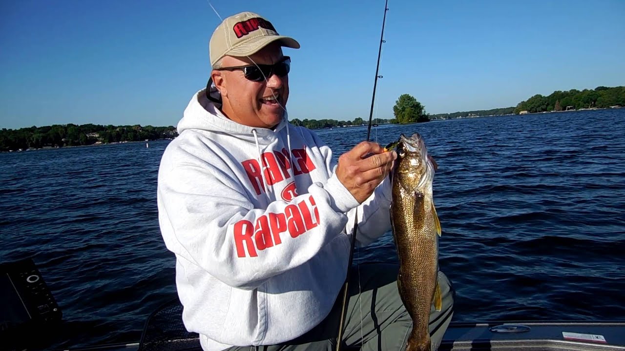 Rippin Raps Along Weedlines for Summer Walleyes and Bass - YouTube