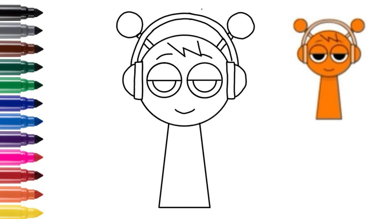 Sprunki Drawing, Painting & Coloring For Kids and Toddlers_ Child Art ...