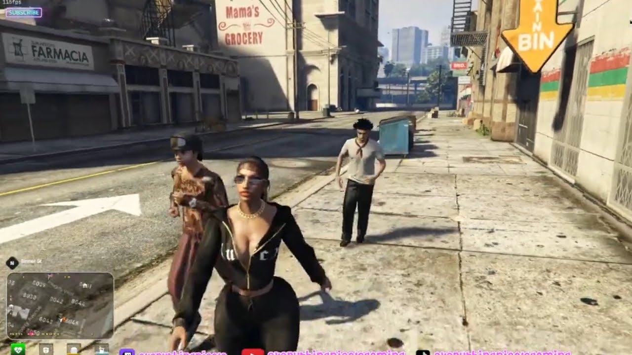Kaliah outside lookin pretty:) (GTA RP) - YouTube