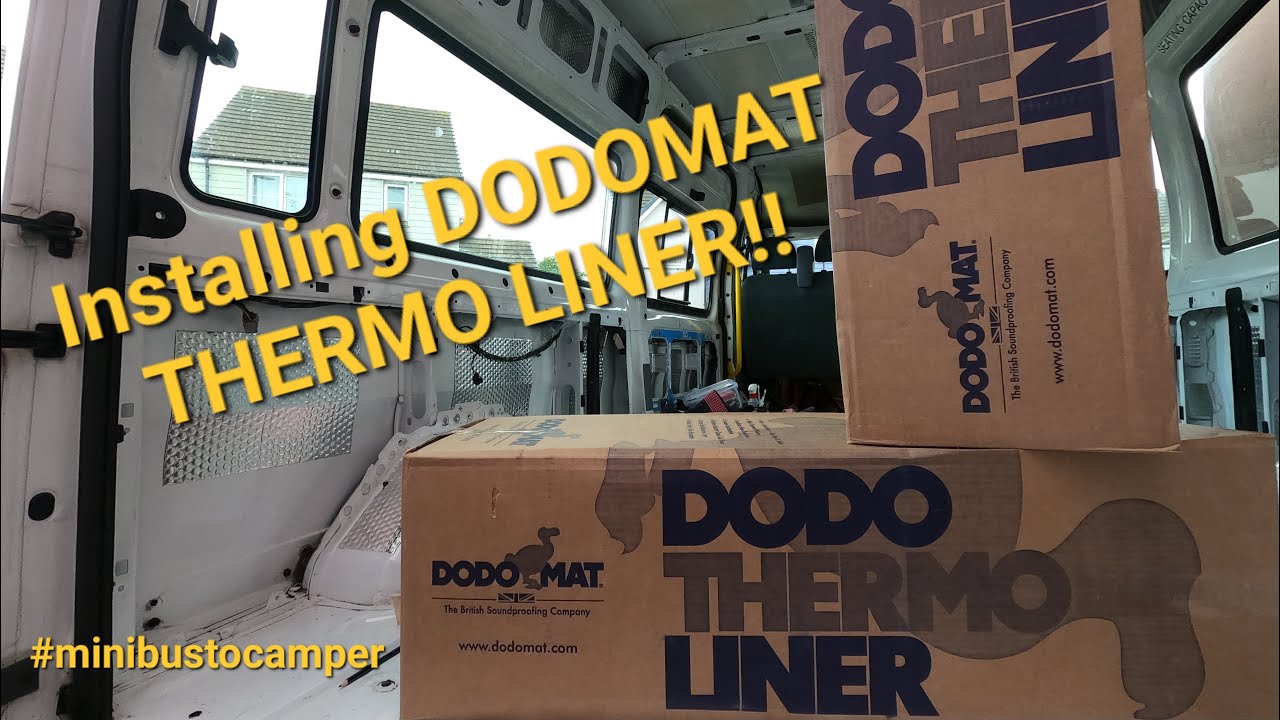 Fitting DODOMAT Thermo Liner to the Transit! - YouTube