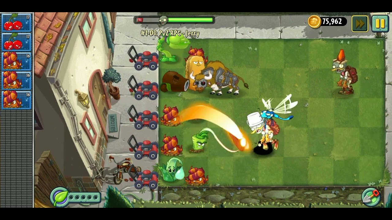 Plants vs Zombies 2: GT000 | #1-D1: PvZ RPG - Jerry - YouTube
