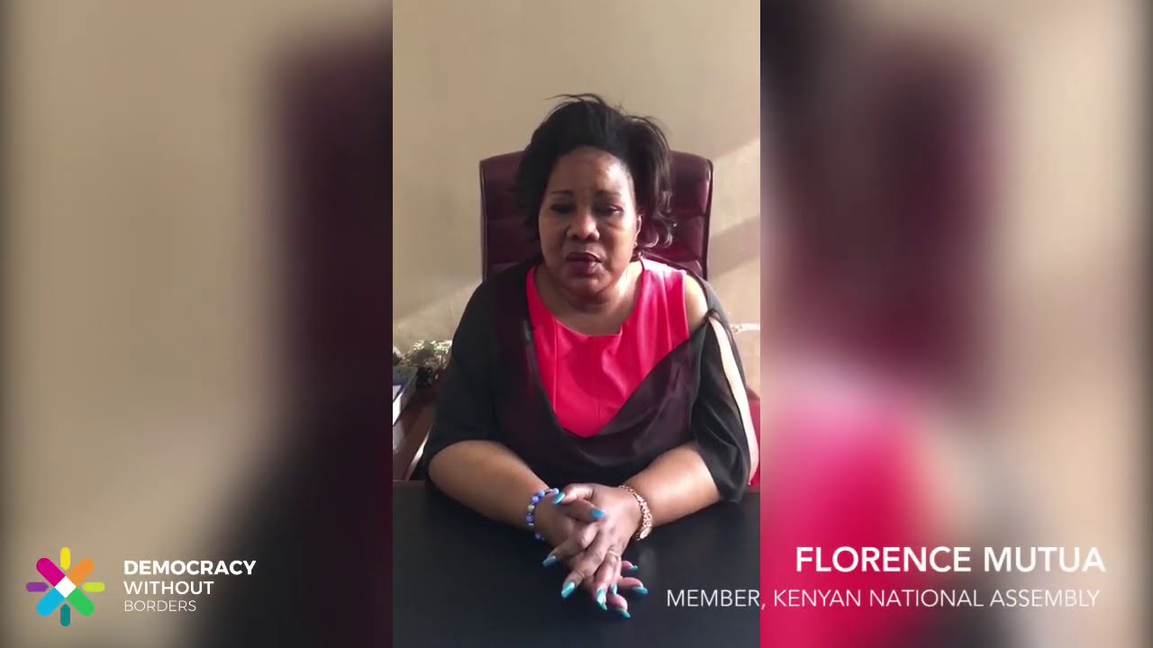 Florence Mutua, Kenya - Call for a Global Democracy - YouTube