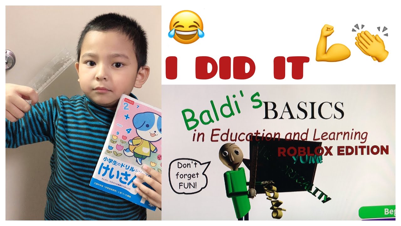 BALDI’S BASIC FULL GAME | WATCH HOW I COMPLETED THE 7 NOTEBOOKS - YouTube