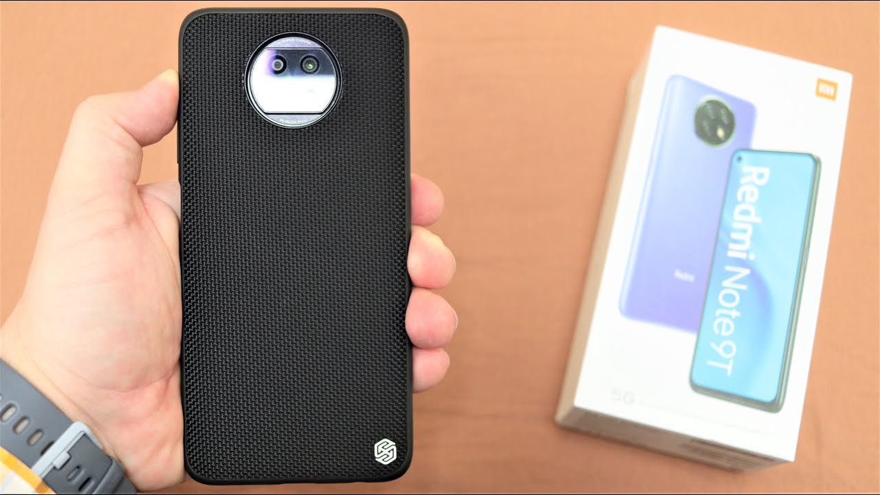 Нейлоновый чехол Nillkin 3D Nylon Case для Xiaomi Redmi Note 9T 5G ...