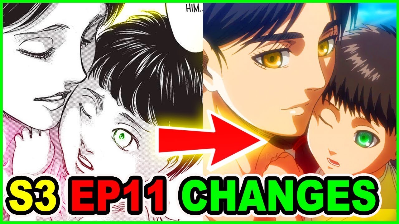 SPECIAL LITTLE EREN DEVIL! | ALL MAJOR CUTS & CHANGES | Attack on Titan ...
