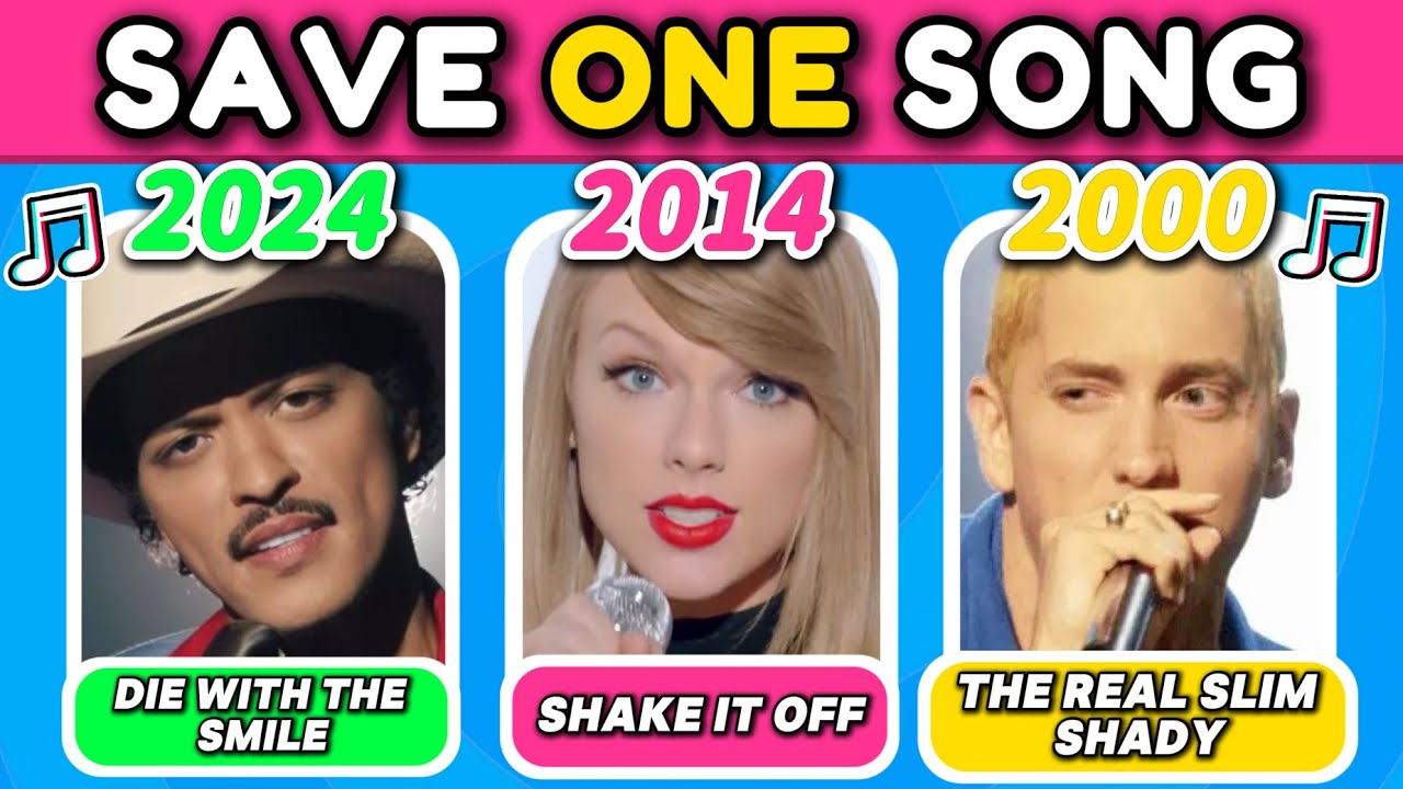 BEST HITS REWIND: Save One Song Per Year ⏪ (2024-2000) | Music ...