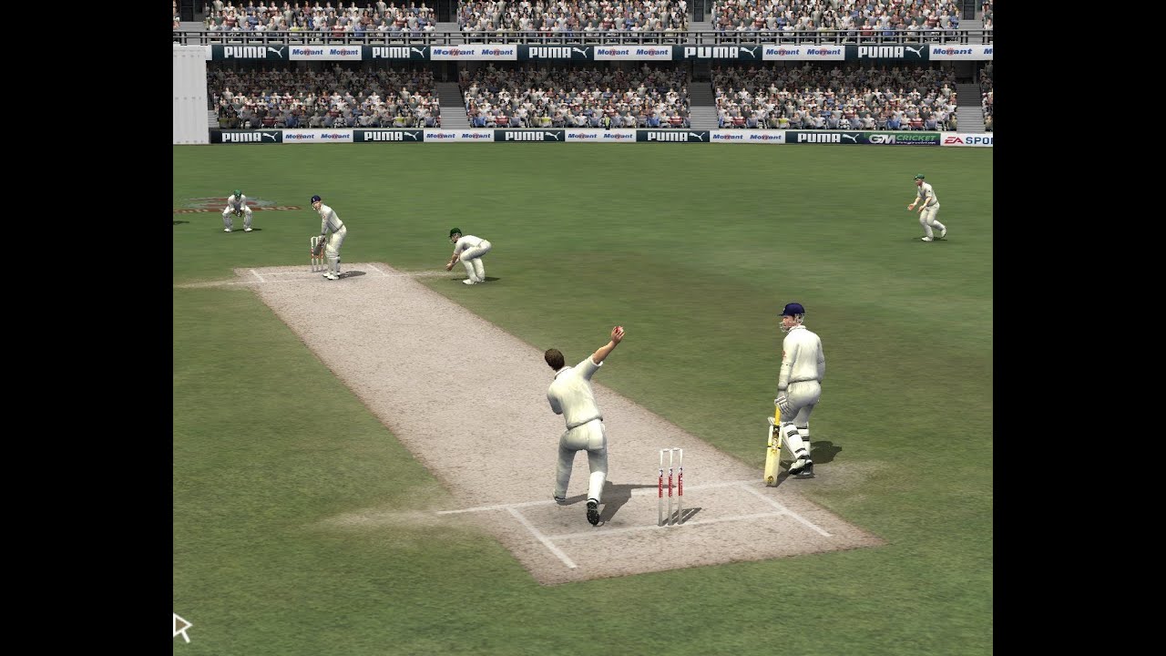 Cricket 07 most used bowling line - YouTube