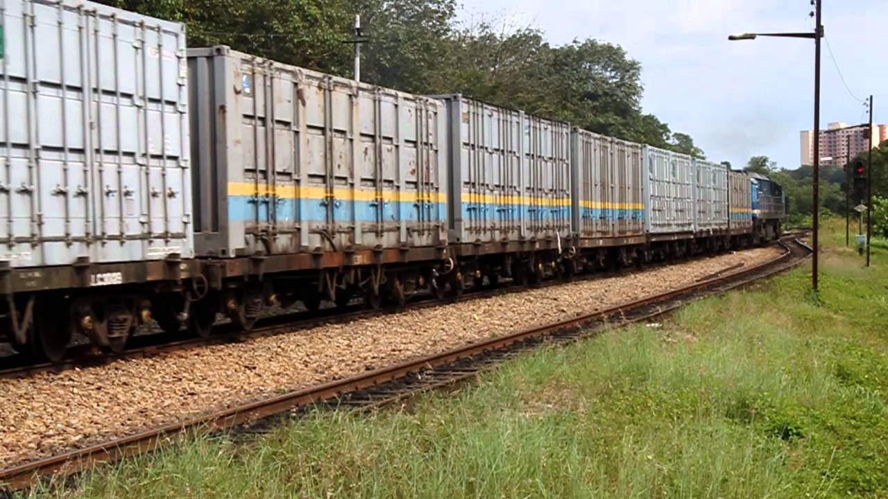 [KTM Kargo] Class 29 CNR Dalian '29111 Seraya' With Train No. 203 ...