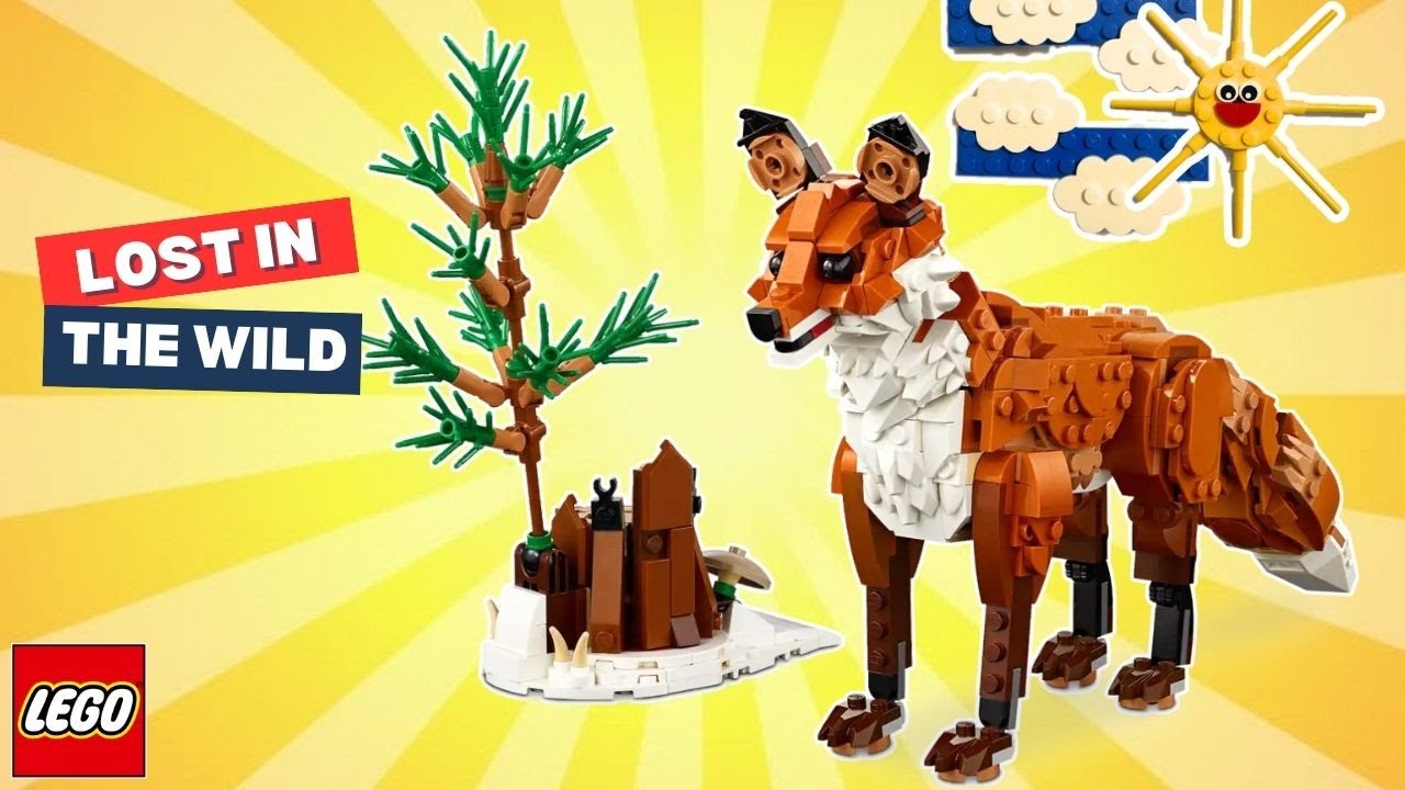 What is This LEGO Red Fox Doing in Forest? | 31154 Creator 3 in 1 - YouTube