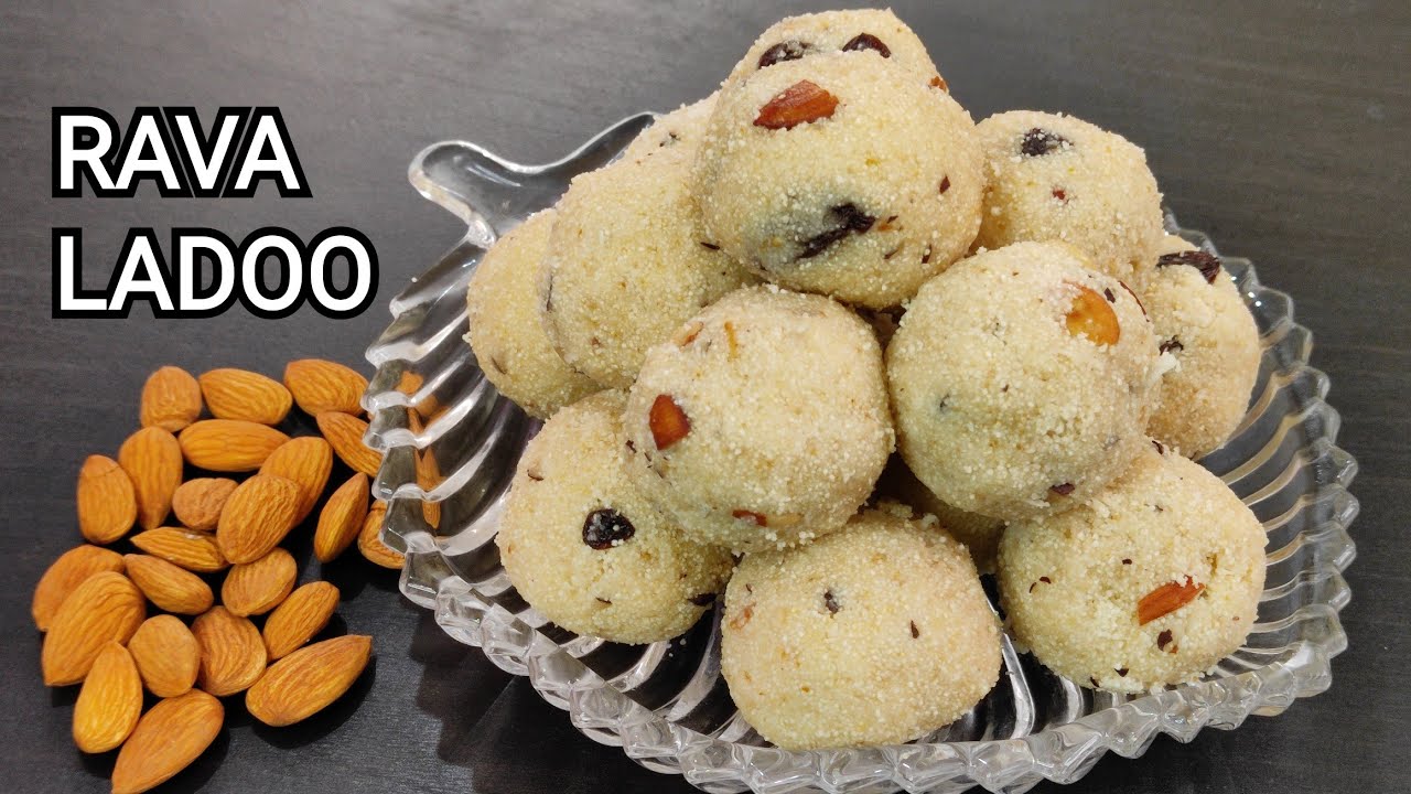 Rava Ladoo | Mouth Melting Sooji Laddu | How to make Suji Ladoo without ...