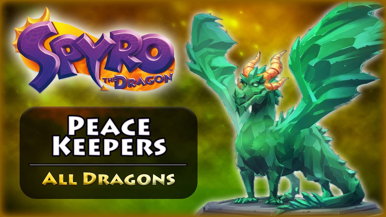 Peace Keepers - All Dragon Statues | Spyro Reignited Trilogy - YouTube