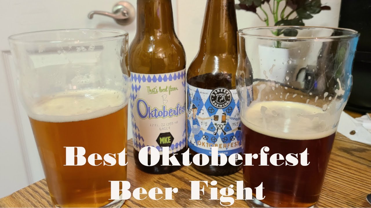 Best Oktoberfest Beer Fight - Round 2 Match 2 - 3 Sheeps vs MKE - YouTube