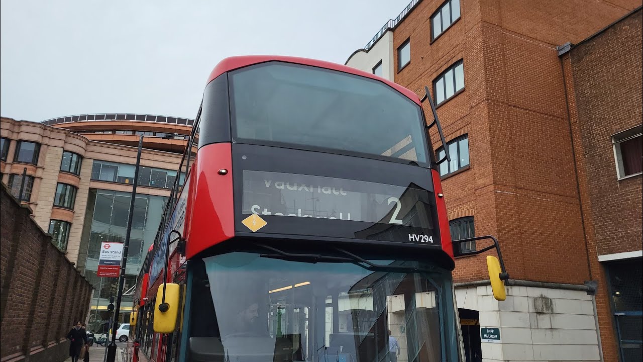 London Bus Route 2 blind change - YouTube