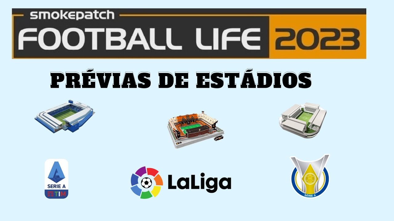 Football Life 2023 - Baixar Pack dos Estádios com Prévias - YouTube