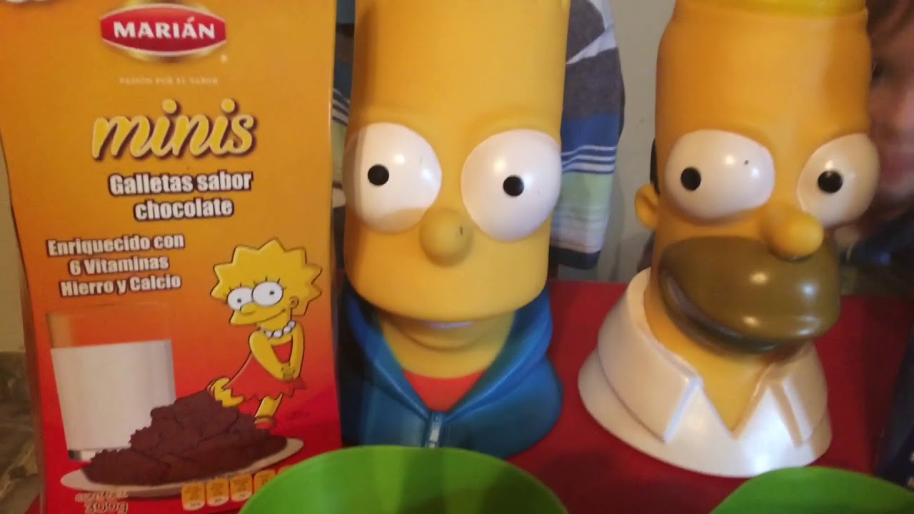 Los Simpson Galletas!! The Simpsons Cookies! - YouTube