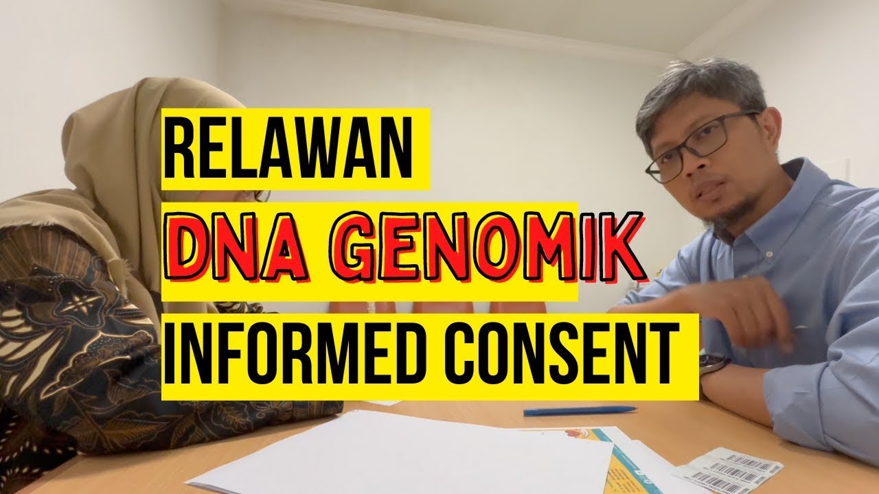 Ini yang dilakukan Relawan donor DNA Darah Genomik - YouTube