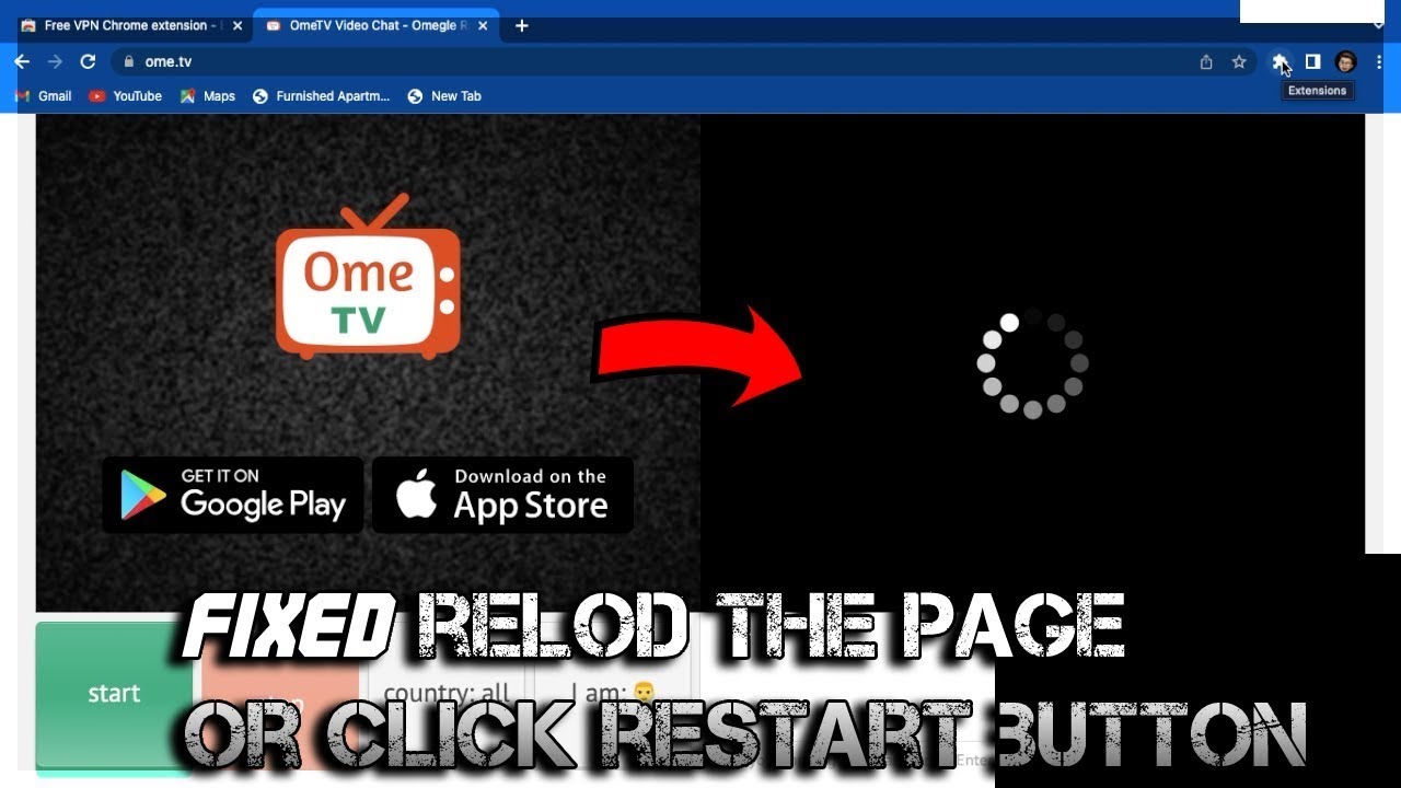 How To Fix Ome Tv Reload The Page Or Click The Restart Button YouTube how-to-fix-ome-tv-reload-the-page-or-click-the-restart-button-youtube