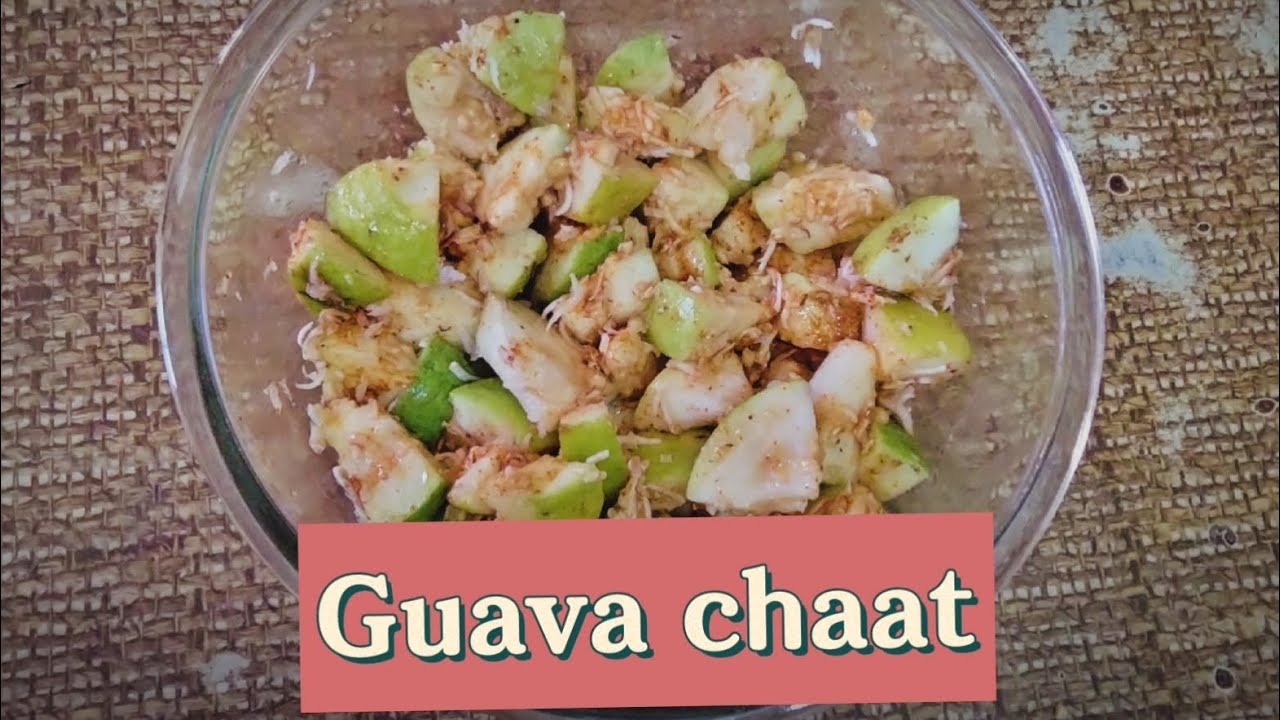 Simple and easy recipe//Guava chaat//NHS Creations - YouTube