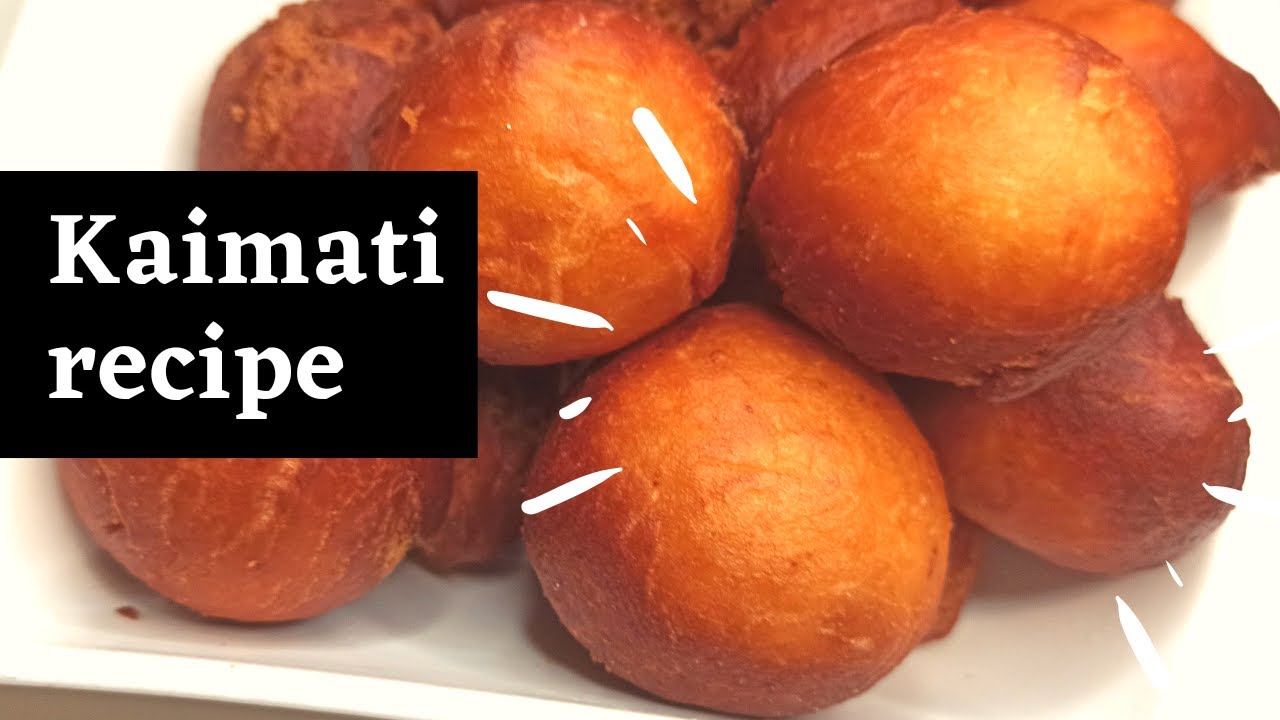 Easy (Kaimati) Sweet Dumplings Recipe Best for Breakfast - YouTube