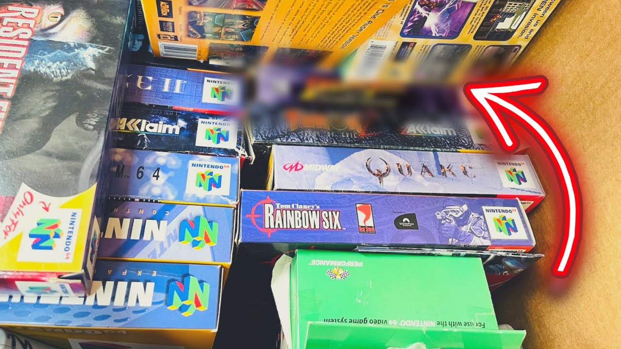 A RARE Nintendo Game Found! - YouTube